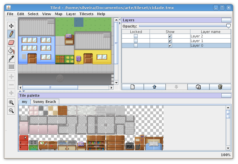 Game map edition using Tiled – silveira neto